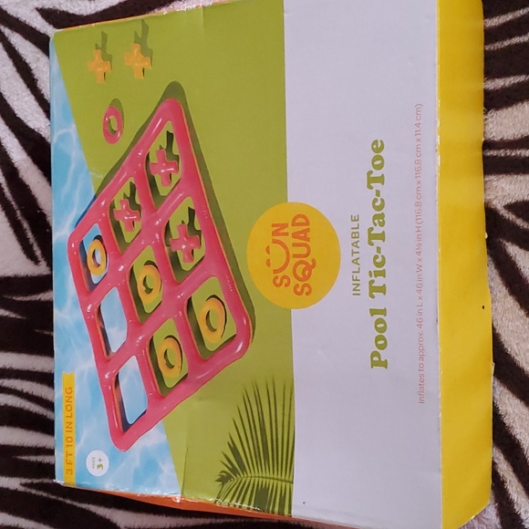 Sun Squad | Other | Brand New Sun Squad Inflatable Pool Tic Tac Toe ...